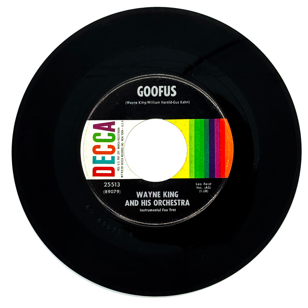 Wayne King : GOOFUS/ JOSEPHINE – Frank Shankly's Records