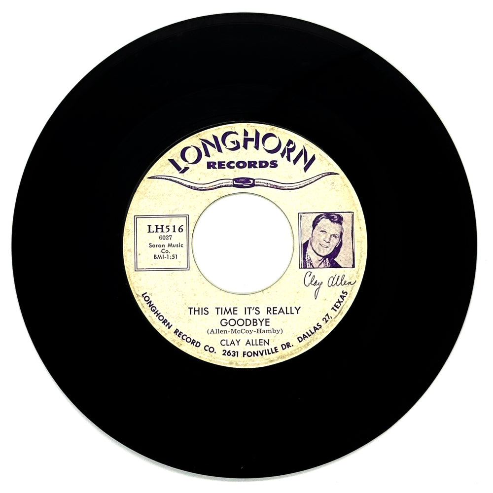 Clay Allen : THIS TIME IT'S REALLY GOODBYE/ BROKEN HOME – Frank Shankly ...