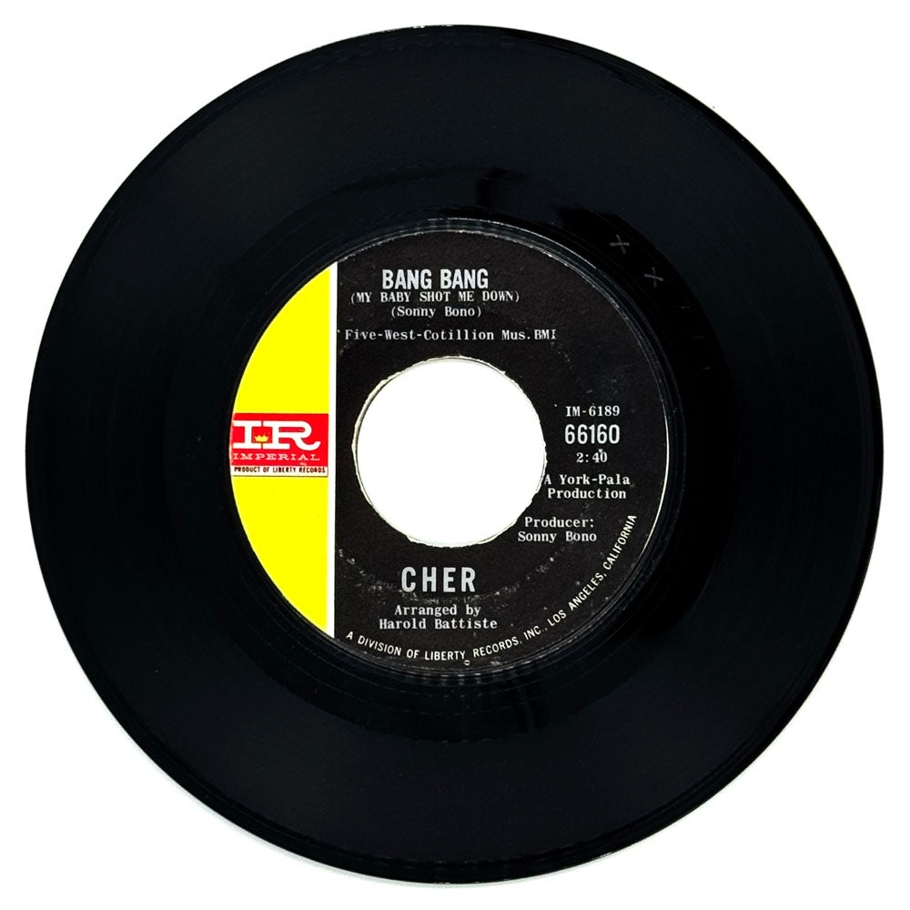 Chér : BANG, BANG (MY BABY SHOT ME DOWN)/ NEEDLES AND PINS – Frank ...