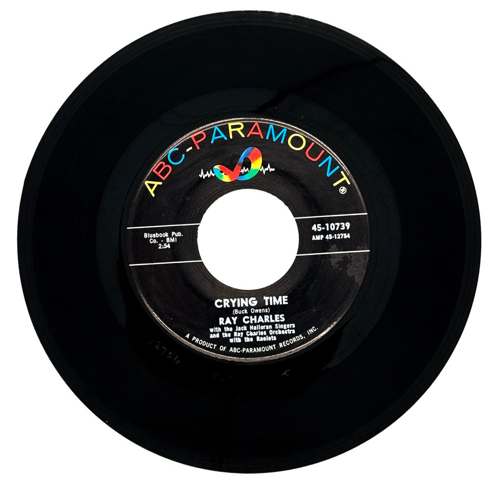 Ray Charles : CRYING TIME/ WHEN MY DREAMBOAT COMES HOME – Frank Shankly ...