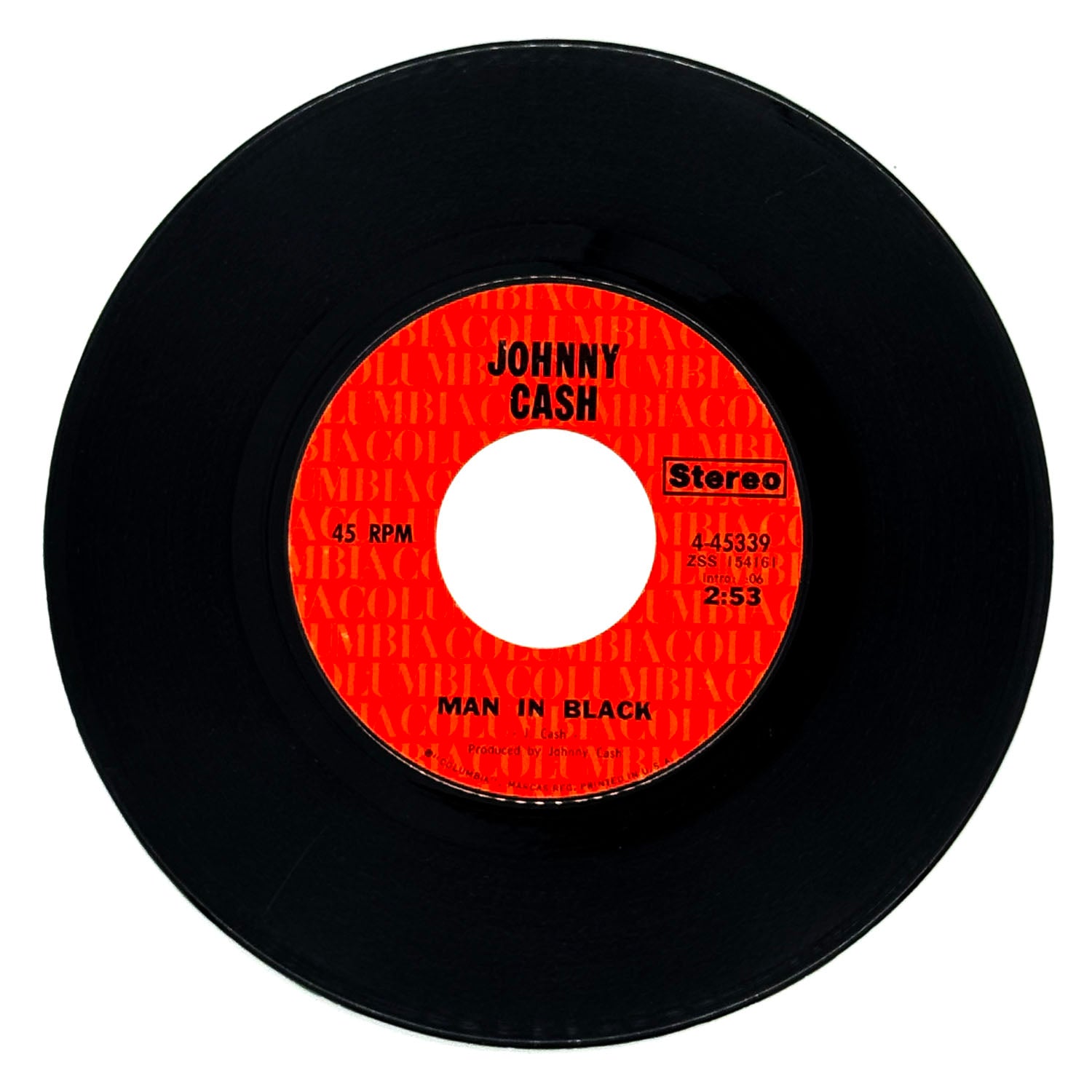 Johnny Cash : MAN IN BLACK/ LITTLE BIT OF YESTERDAY – Frank Shankly's ...