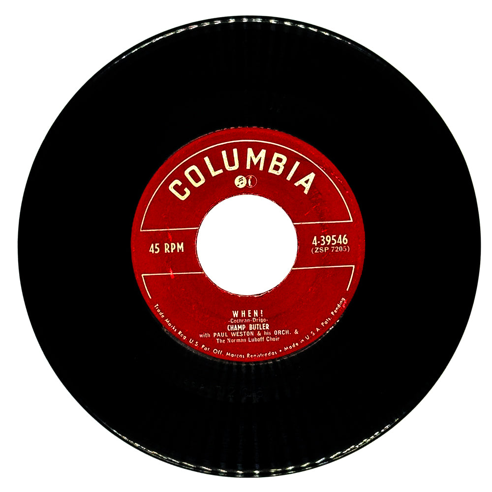 Champ Butler : WHEN?/ REACHING FOR THE MOON – Frank Shankly's Records