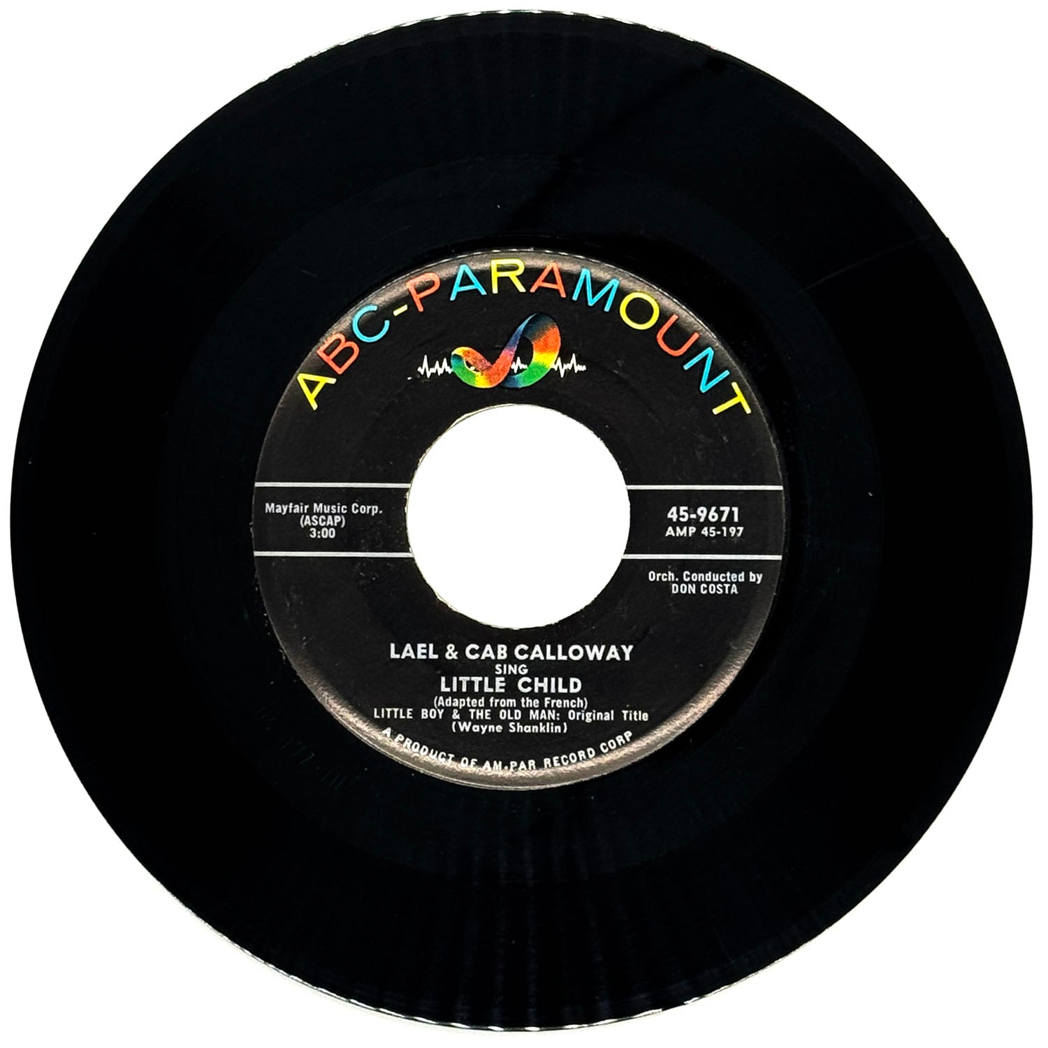 Lael & Cab Calloway : LITTLE CHILD/ Cab Calloway : THE VOICE – Frank ...