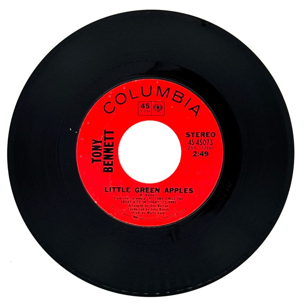 Tony Bennett : LITTLE GREEN APPLES/ COCO – Frank Shankly's Records