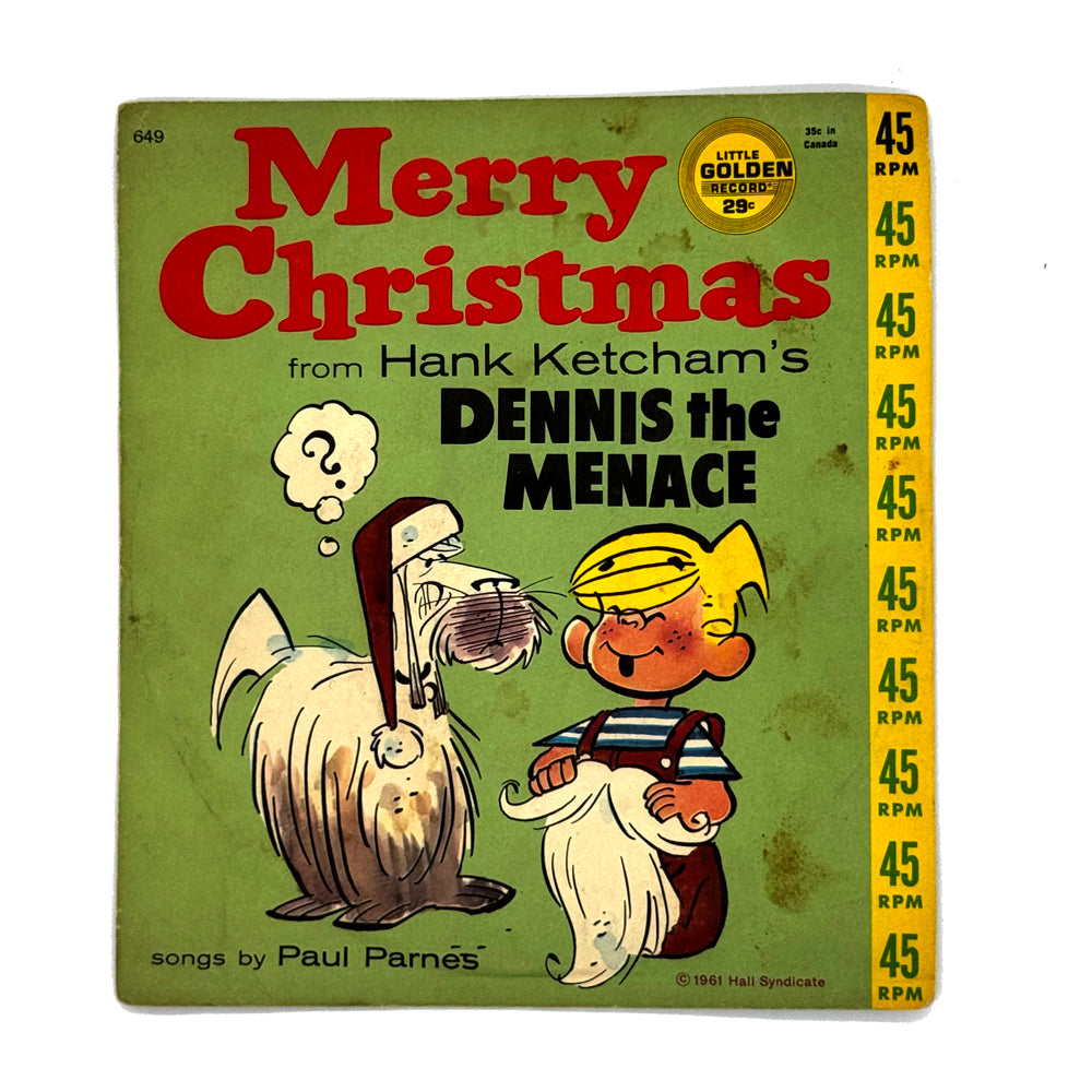 Philip Fox : MERRY CHRISTMAS FROM HANK KETCHAM'S DENNIS THE MENACE ...