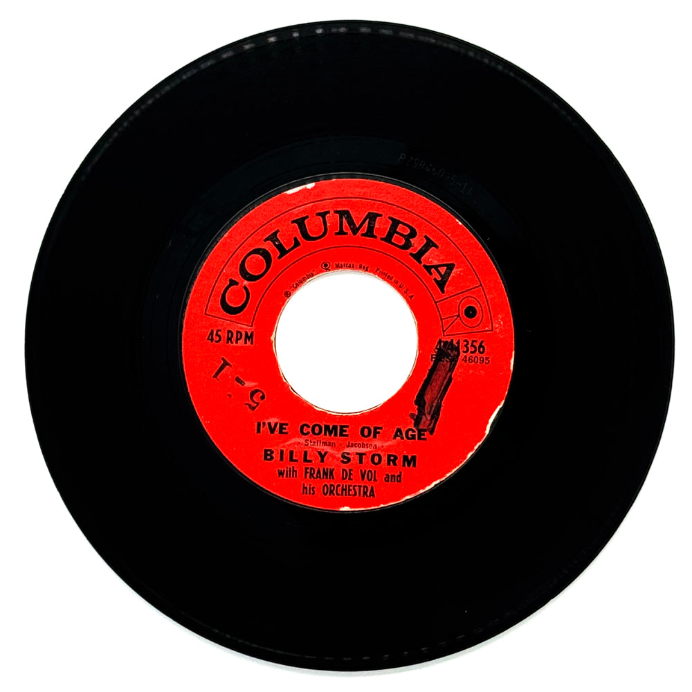 Billy Storm : I'VE COME OF AGE/ THIS IS ALWAYS – Frank Shankly's Records