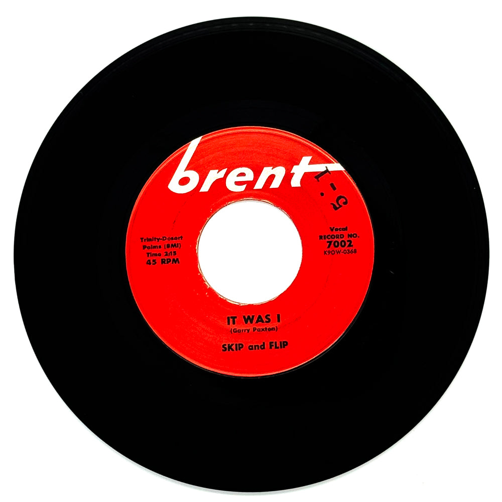 Skip And Flip : IT WAS I/ LUNCH HOUR – Frank Shankly's Records