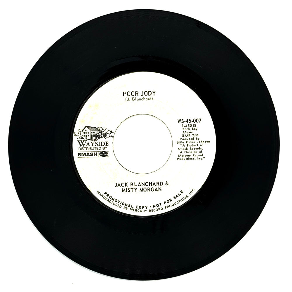 Jack Blanchard & Misty Morgan : POOR JODY/ CHANGIN' TIMES – Frank ...
