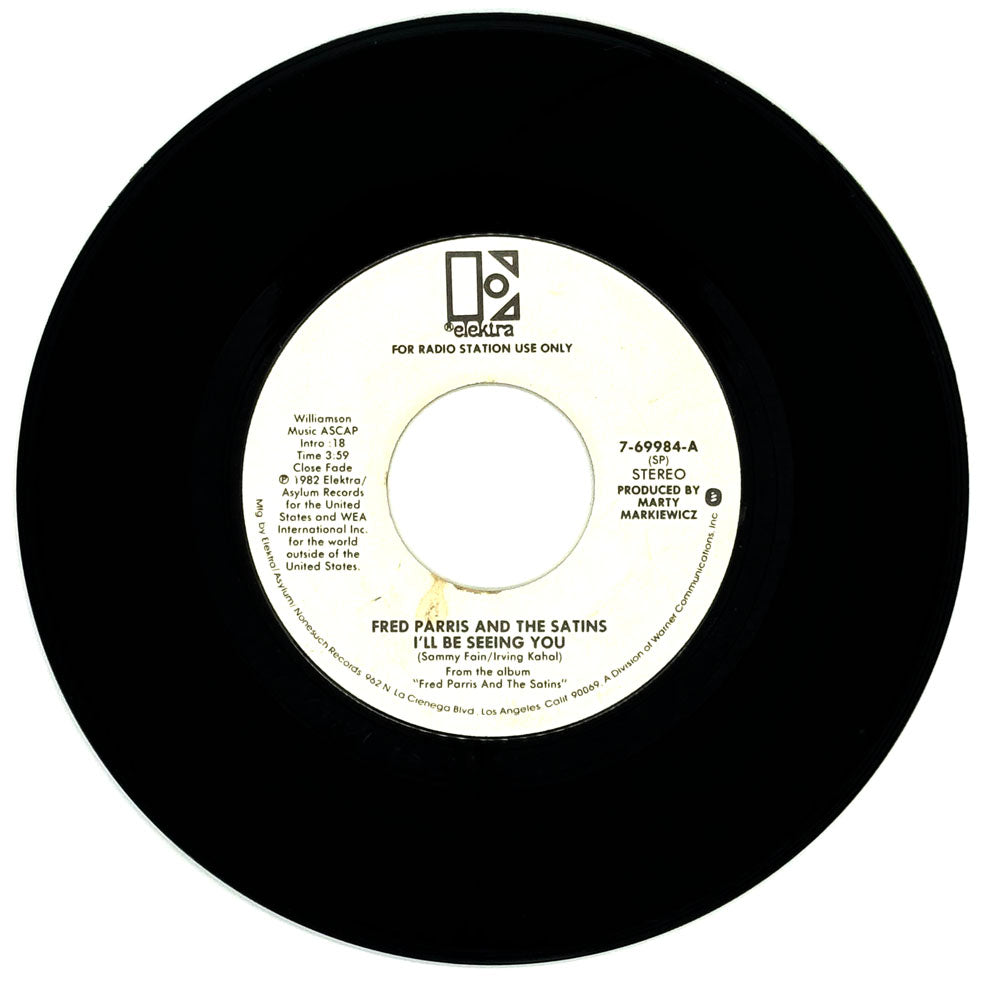 Fred Parris And The Satins : I'LL BE SEEING YOU/ I'LL BE SEEING YOU ...