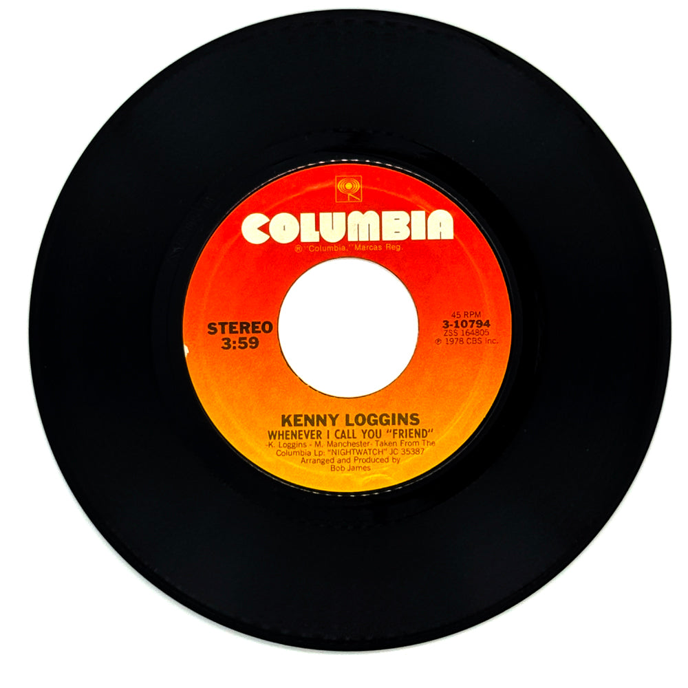 Kenny Loggins : WHENEVER I CALL YOU "FRIEND"/ ANGELIQUE – Frank Shankly ...