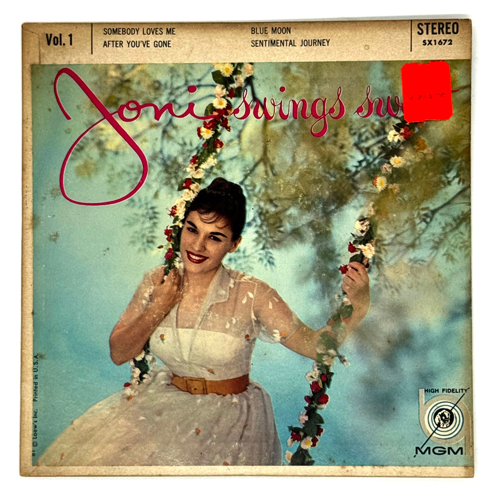 Joni James : JONI SWINGS SWEET VOL. 1 EP – Frank Shankly's Records