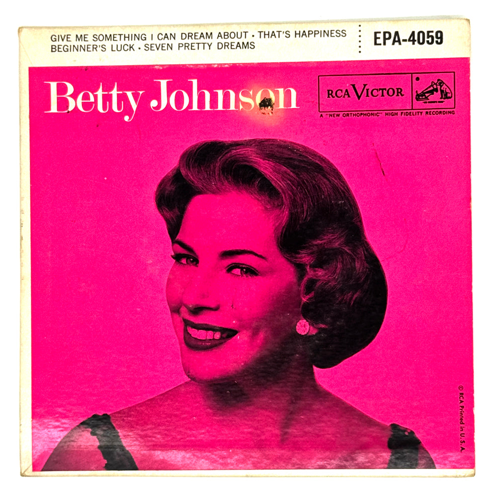 Betty Johnson : BETTY JOHNSON EP – Frank Shankly's Records