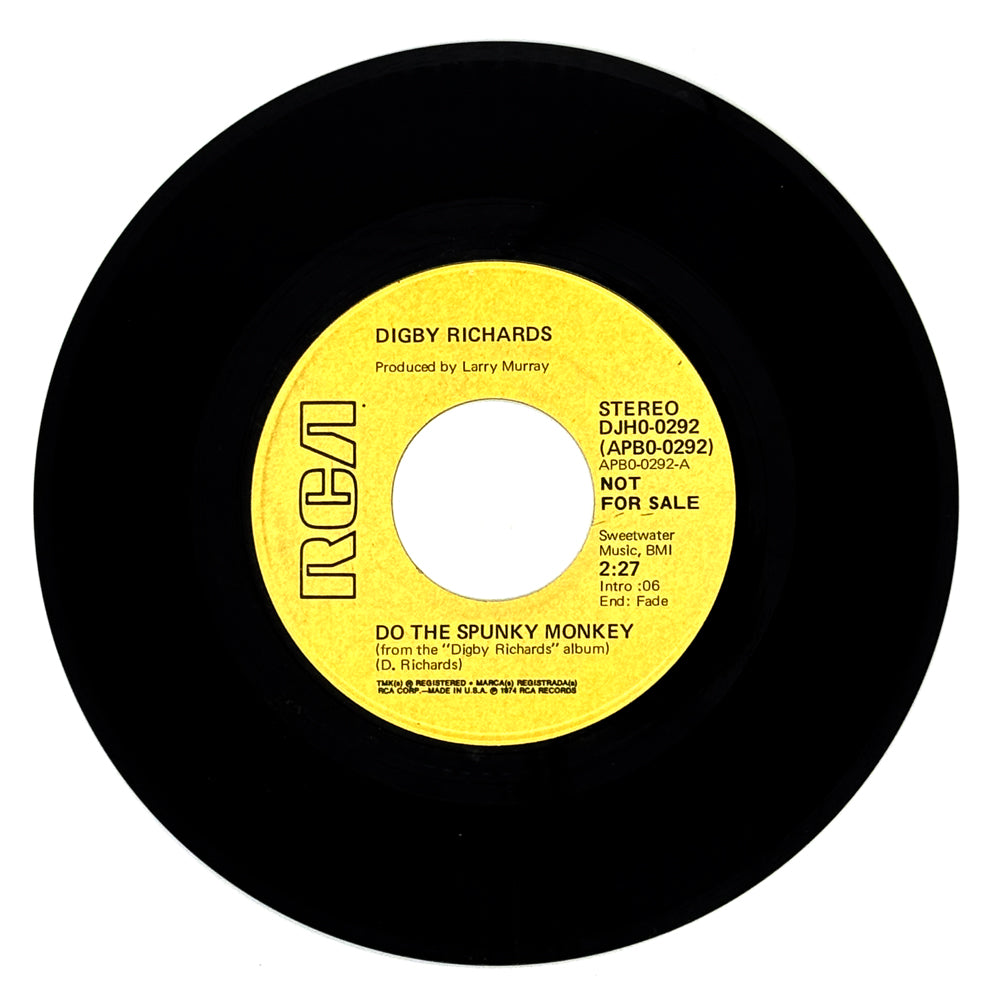 Digby Richards : DO THE SPUNKY MONKEY/ DO THE SPUNKY MONKEY – Frank ...