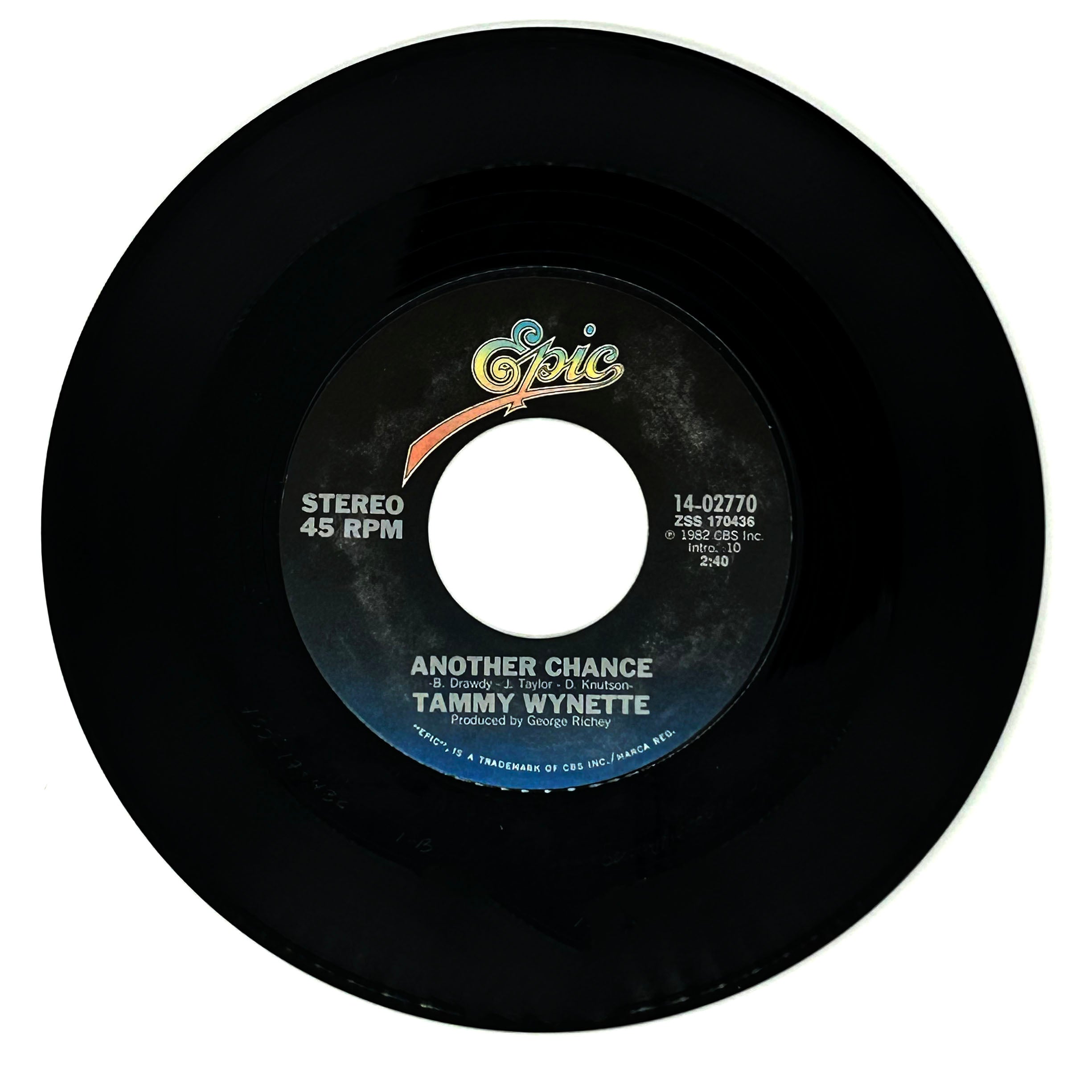 Tammy Wynette : ANOTHER CHANCE/ WHAT'S IT LIKE TO BE A WOMAN – Frank ...
