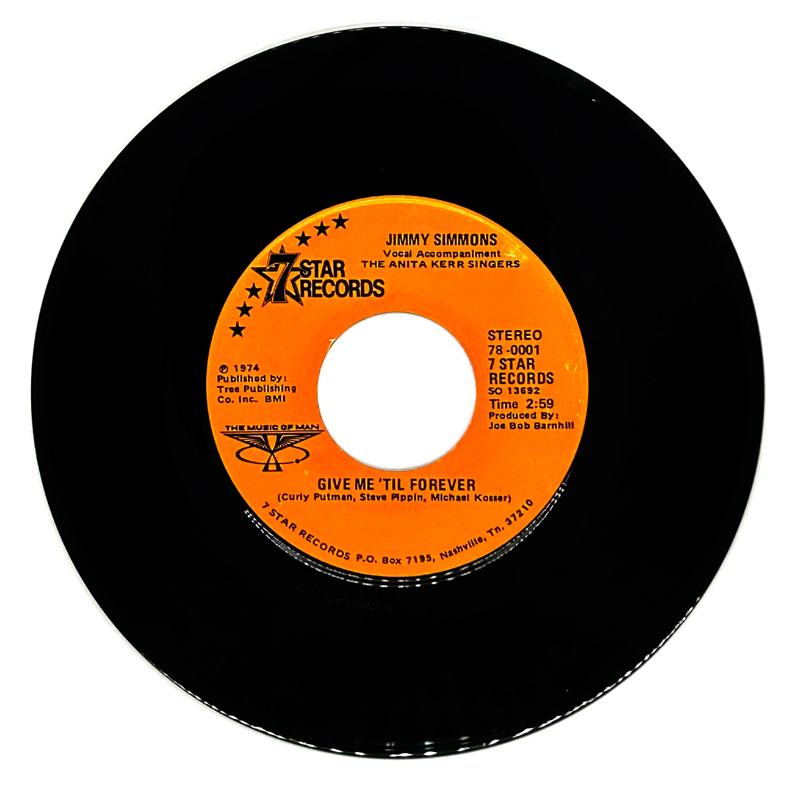 Jimmy Simmons : GIVE ME 'TIL FOREVER/ YOU GOTTA LOVE PEOPLE – Frank ...