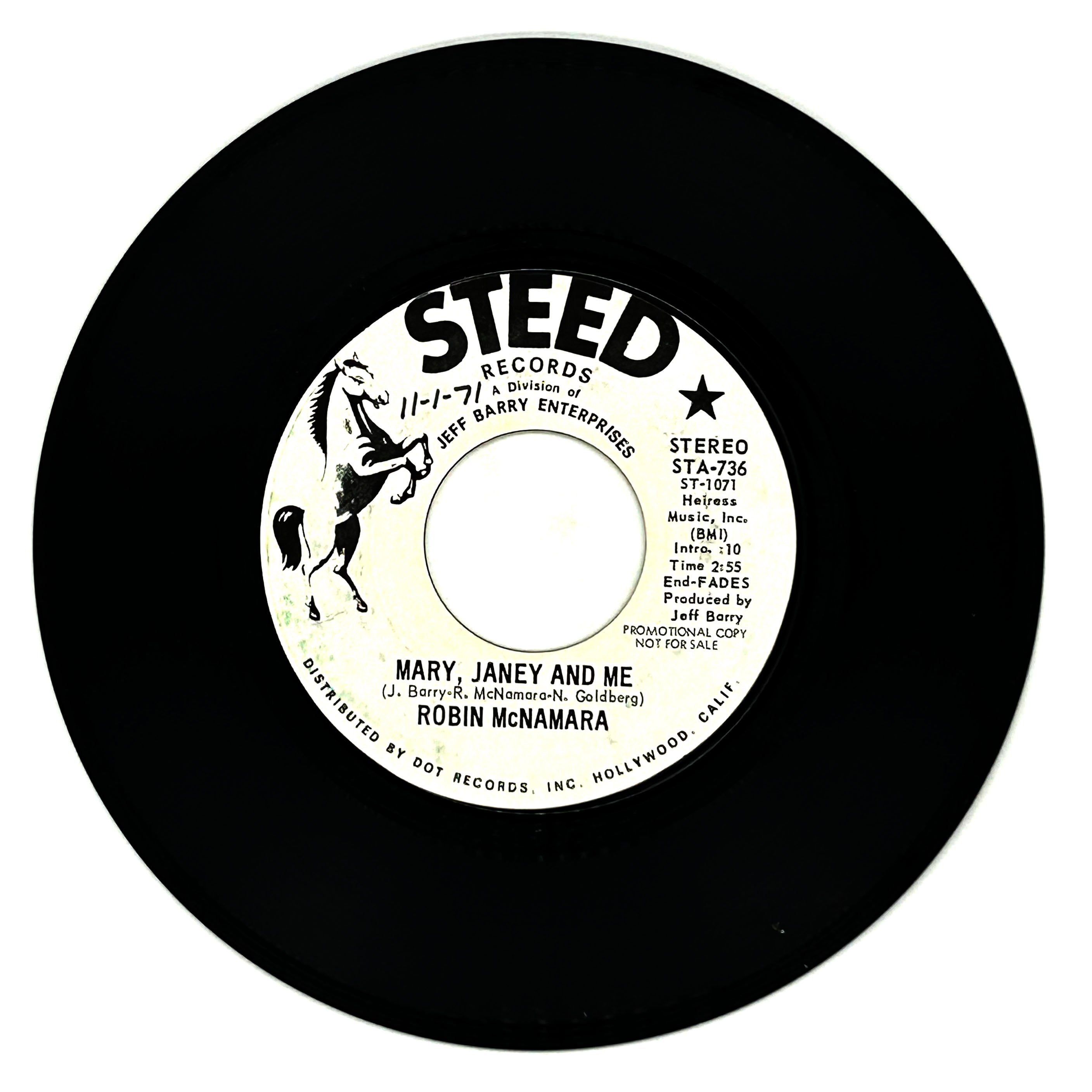 Robin McNamara : MARY, JANEY AND ME/ BEER DRINKIN' MAN – Frank Shankly ...