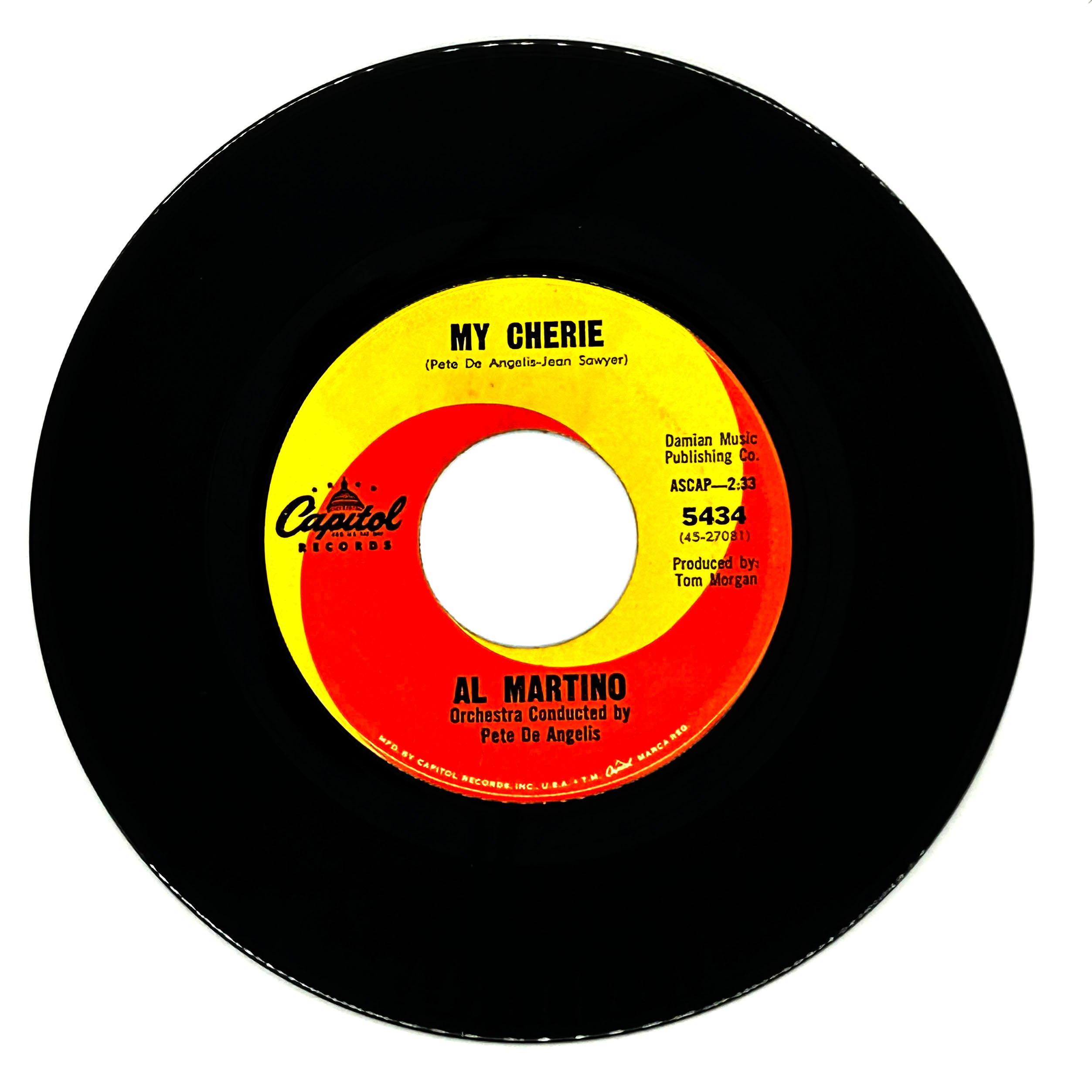 Al Martino : MY CHERIE/ RAMONA – Frank Shankly's Records