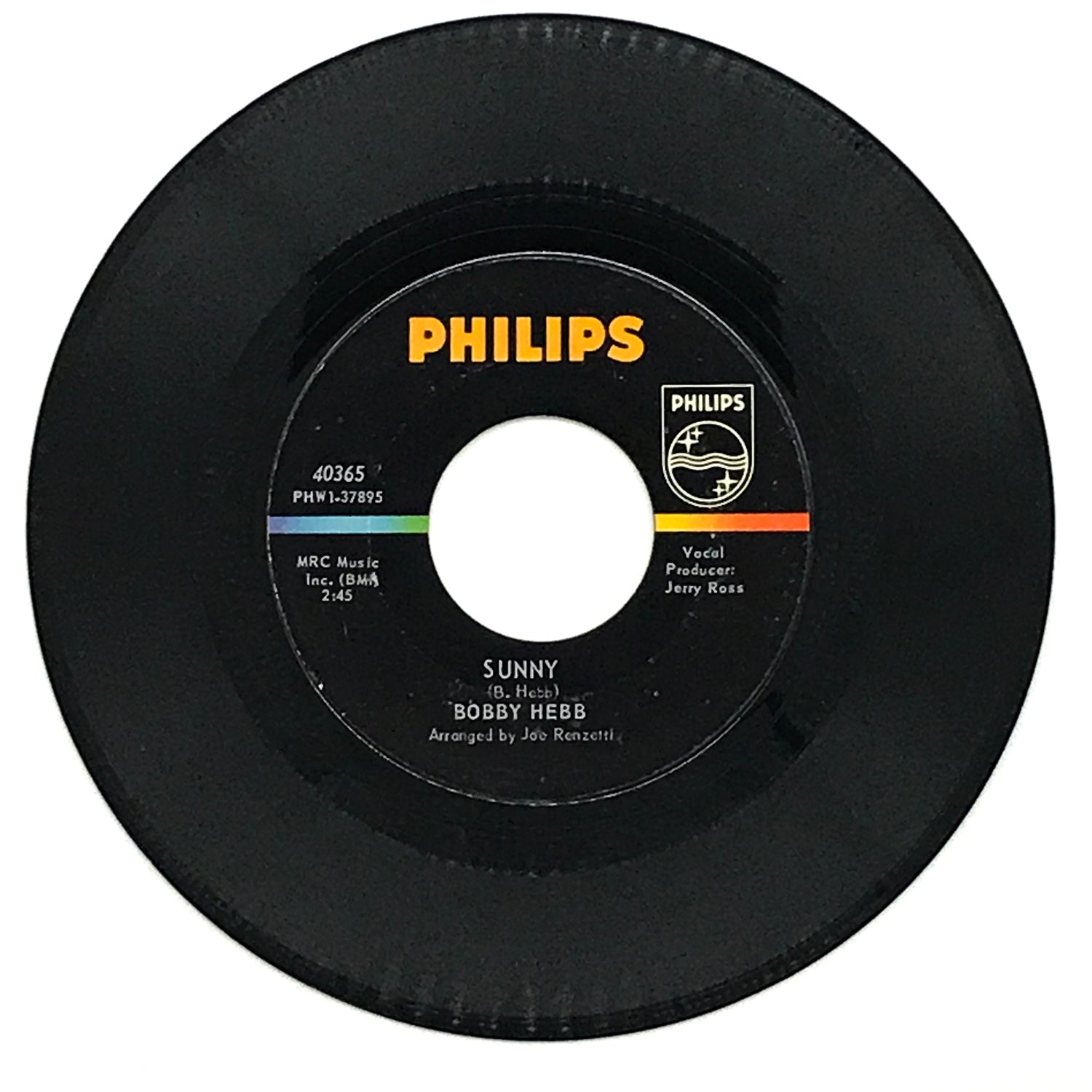Bobby Hebb : SUNNY/ BREAD – Frank Shankly's Records
