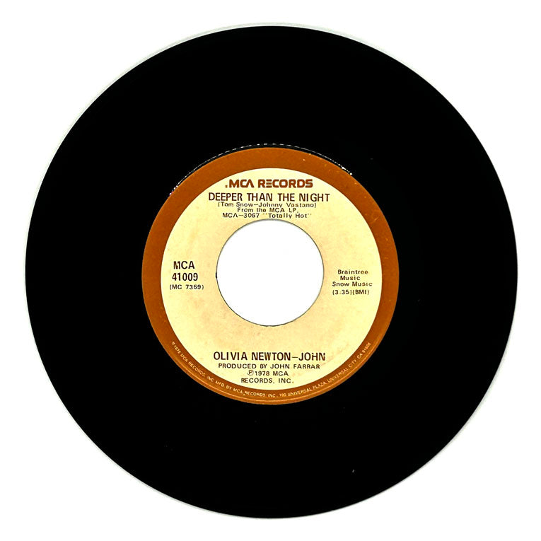 Olivia Newton-John : DEEPER THAN THE NIGHT/ PLEASE DON'T KEEP ME WAITI ...