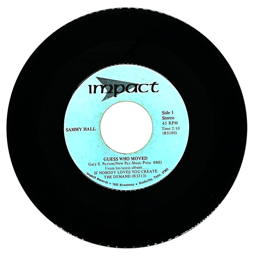 Sammy Hall : GUESS WHO MOVED/ WE'RE NOT GETTIN OLDER (JUST CLOSER TO H ...