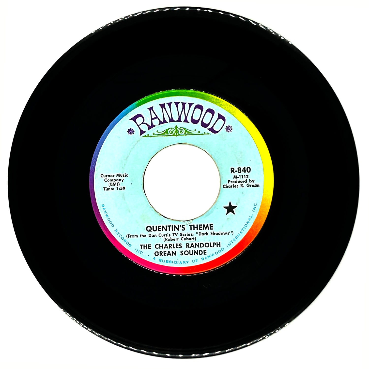 Charles Randolph Grean Sounde, The : QUENTIN'S THEME/ #1 AT THE BLUE W ...