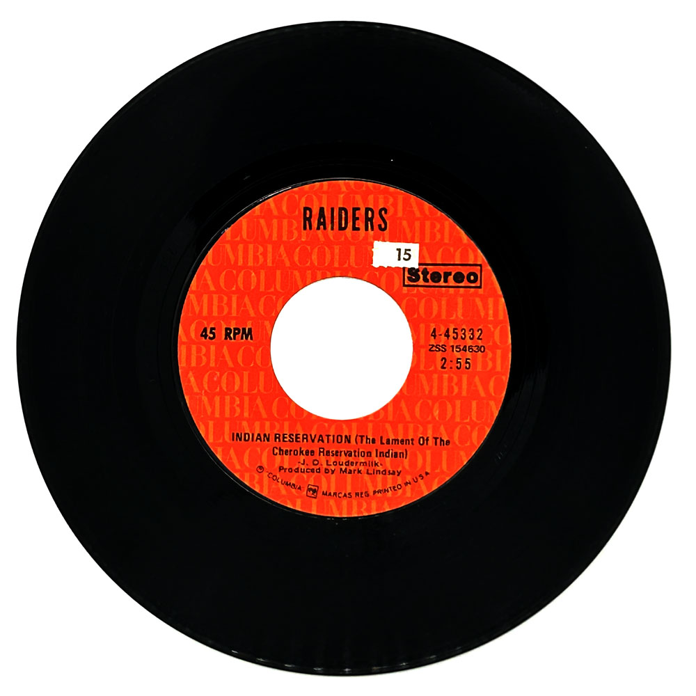 Raiders : INDIAN RESERVATION (THE LAMENT OF THE CHEROKEE RESERVATION I ...