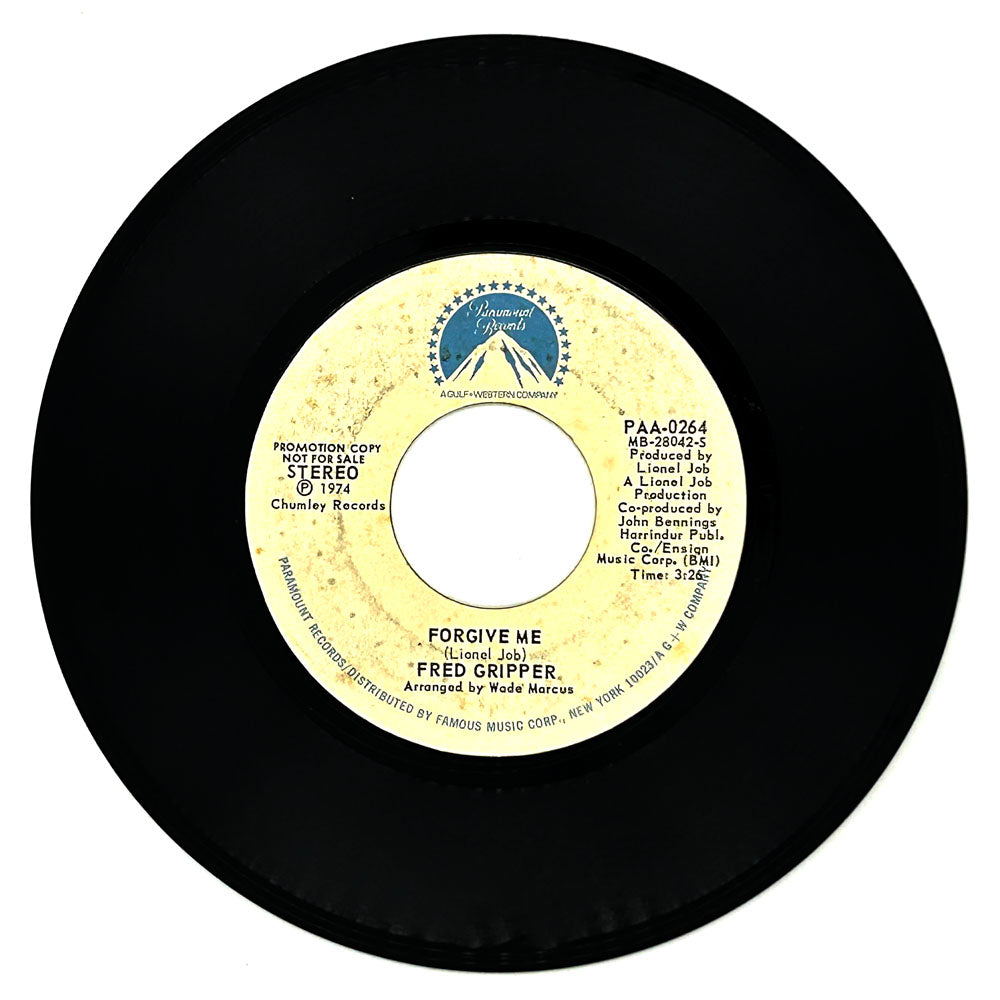Fred Gripper : FORGIVE ME/ FORGIVE ME – Frank Shankly's Records