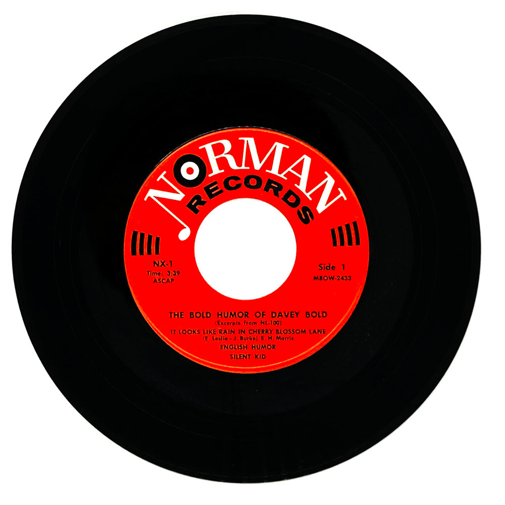 Davey Bold : THE BOLD HUMOR OF DAVEY BOLD EP – Frank Shankly's Records