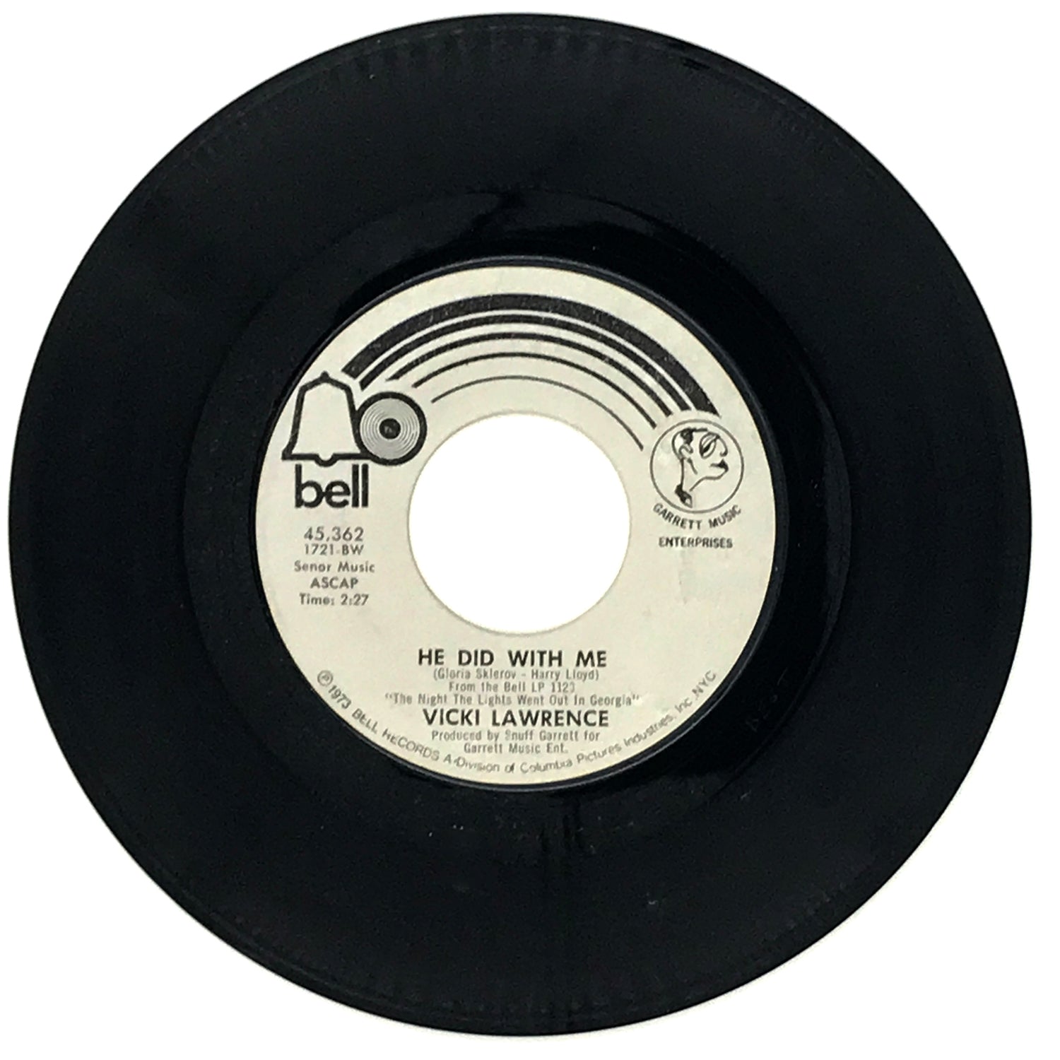 Vicki Lawrence : HE DID WITH ME/ MR. ALLISON – Frank Shankly's Records