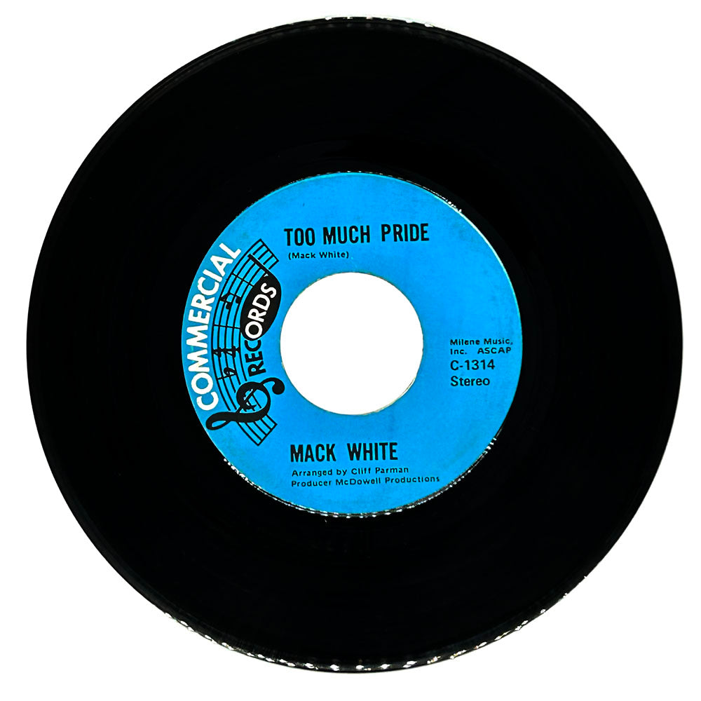 Mack White : TOO MUCH PRIDE/ BY THE CIRCLE ON YOUR FINGER – Frank ...