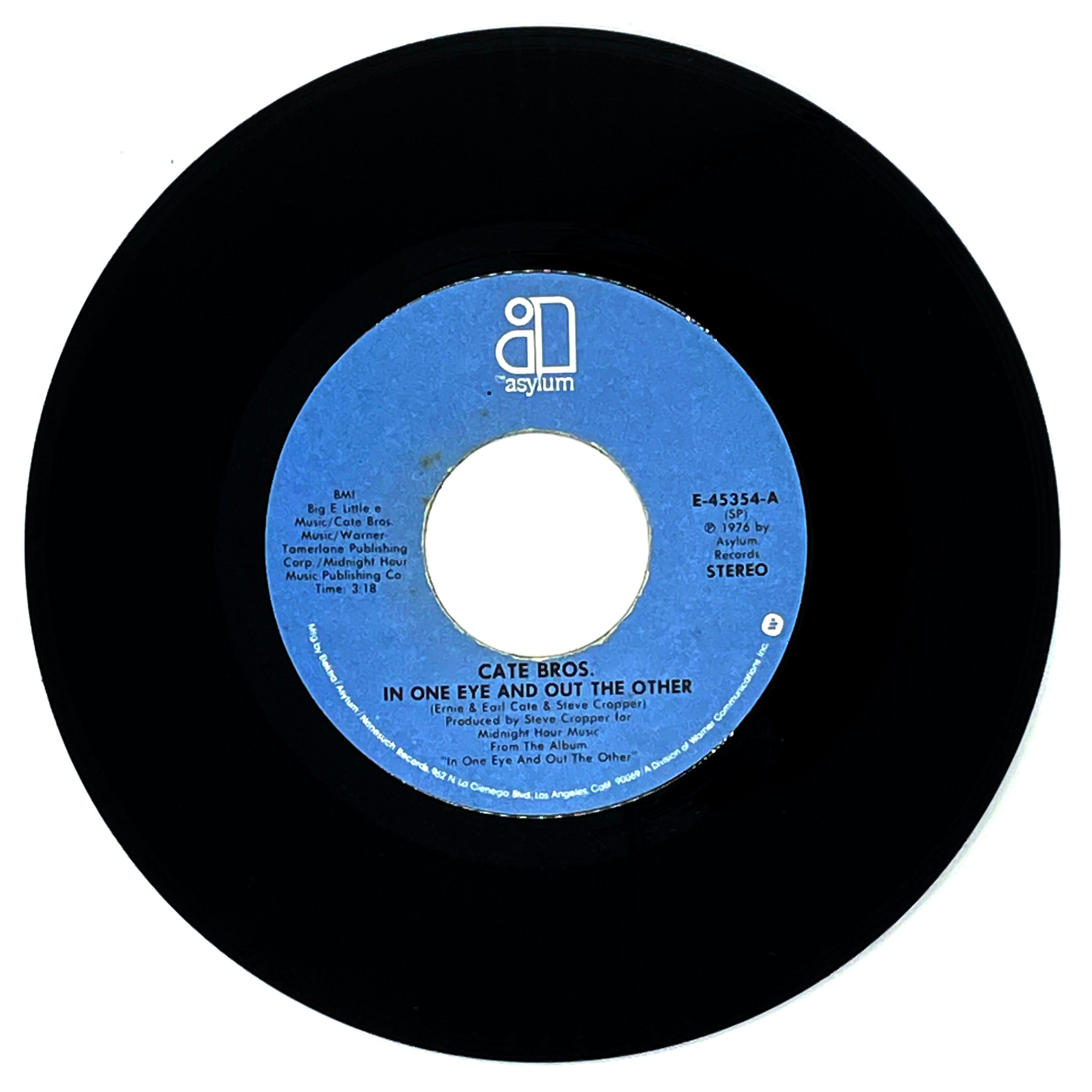 Cate Bros. : IN ONE EYE AND OUT THE OTHER/ START ALL OVER AGAIN – Frank ...