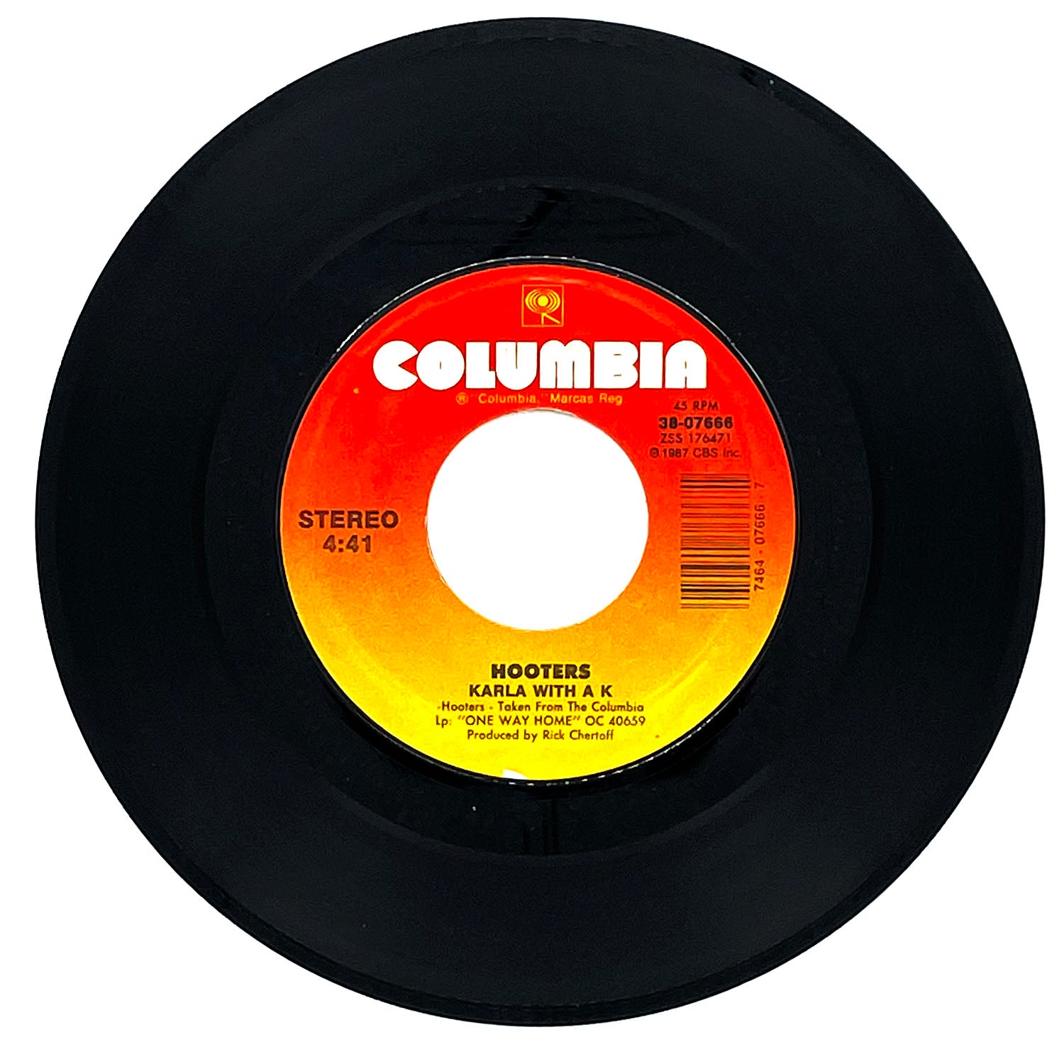 Hooters, The : KARLA WITH A K/ WASHINGTON'S DAY – Frank Shankly's Records